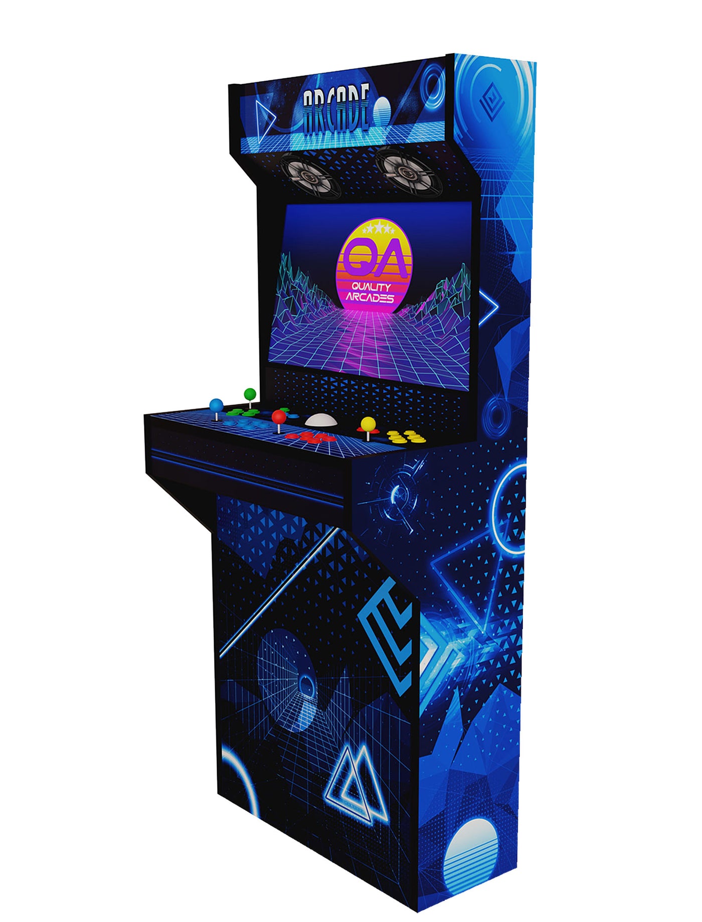 Arcade Machine 2 Player Full Wrap | Quality Arcades