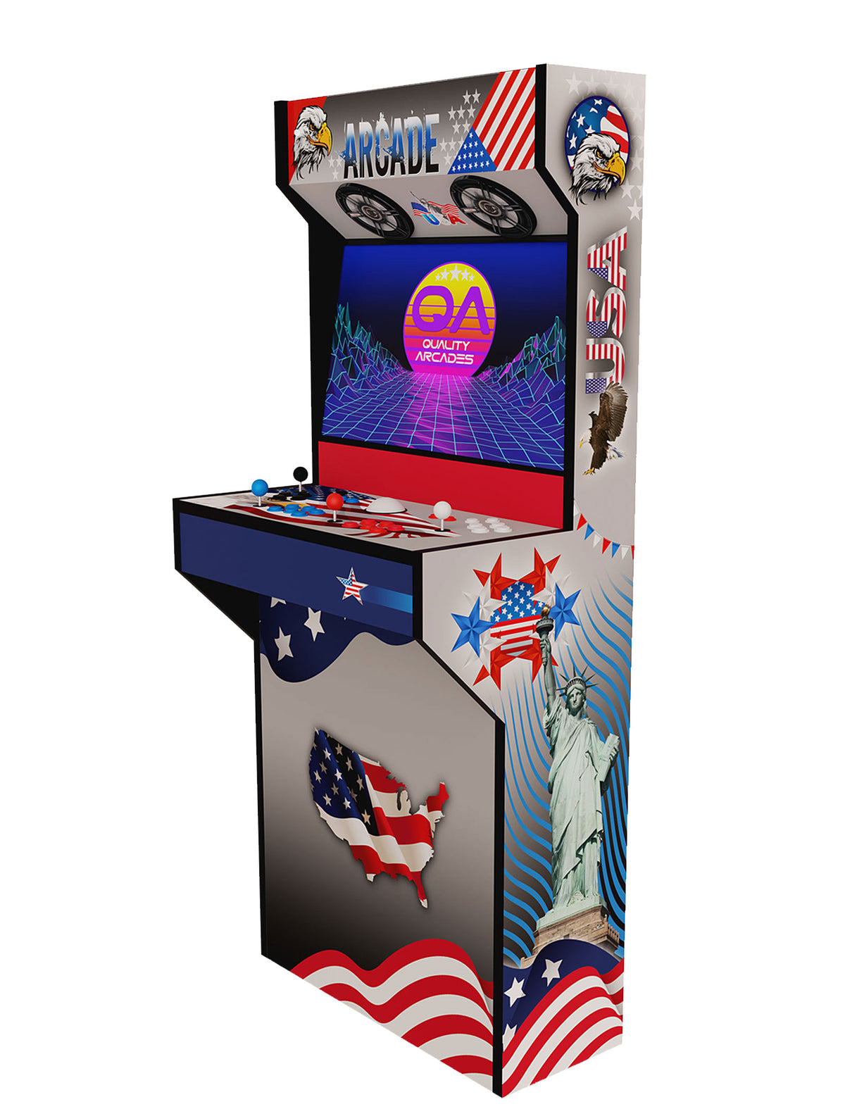 Arcade Machine 2 Player Full Wrap | Quality Arcades