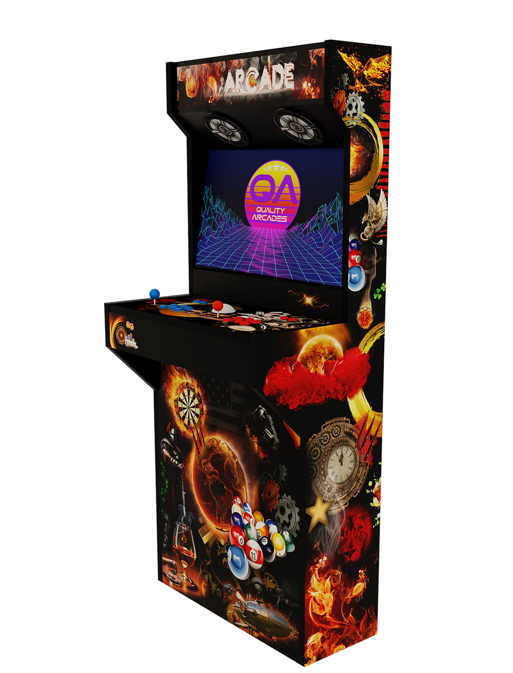 Arcade Machine 2 Player Full Wrap | Quality Arcades