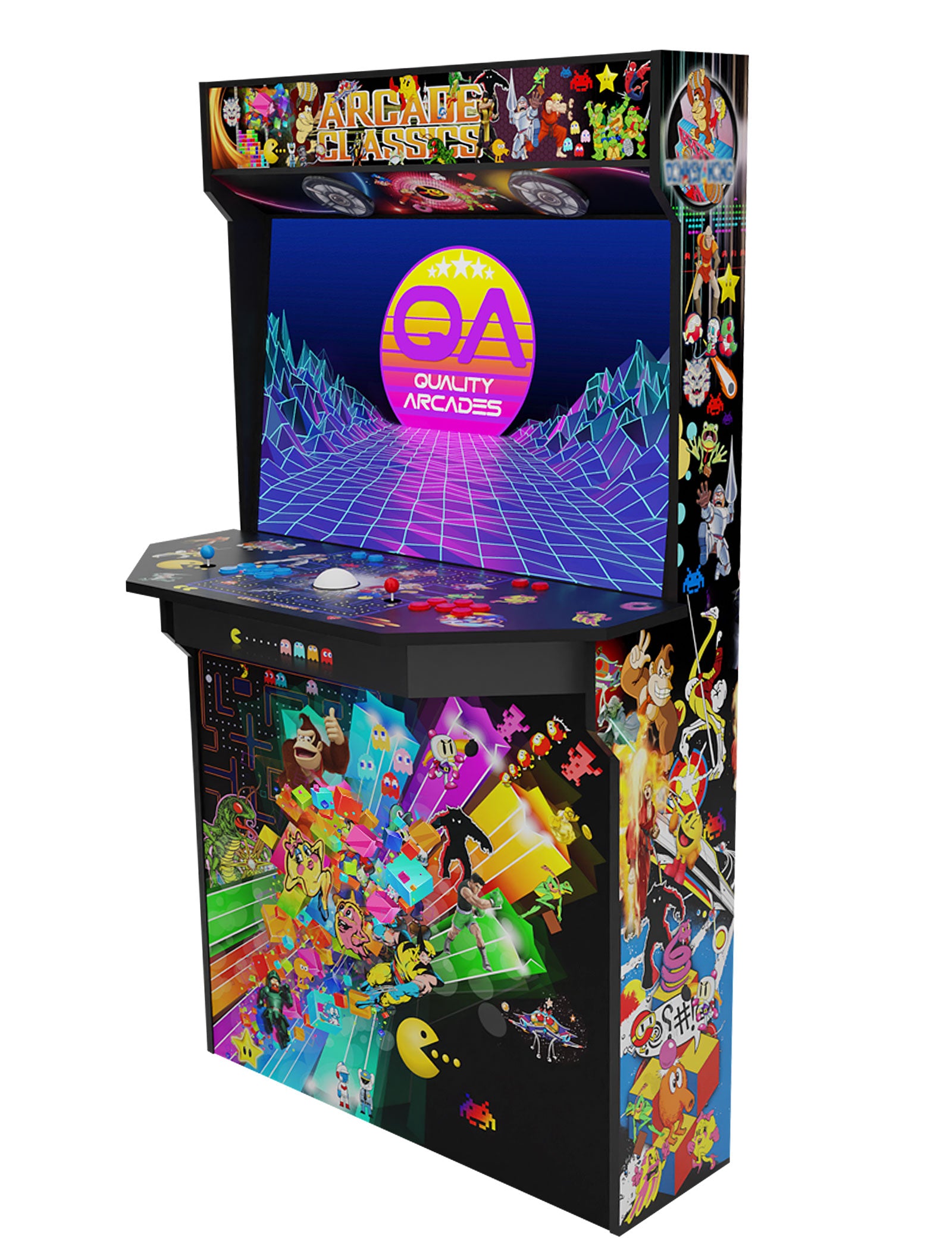 Arcade Machine 2 Player Full Wrap | Quality Arcades