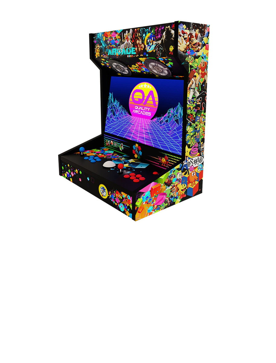 2 Player Wall Mount Arcade Machine (Full Wrap) - Order Online Today ...