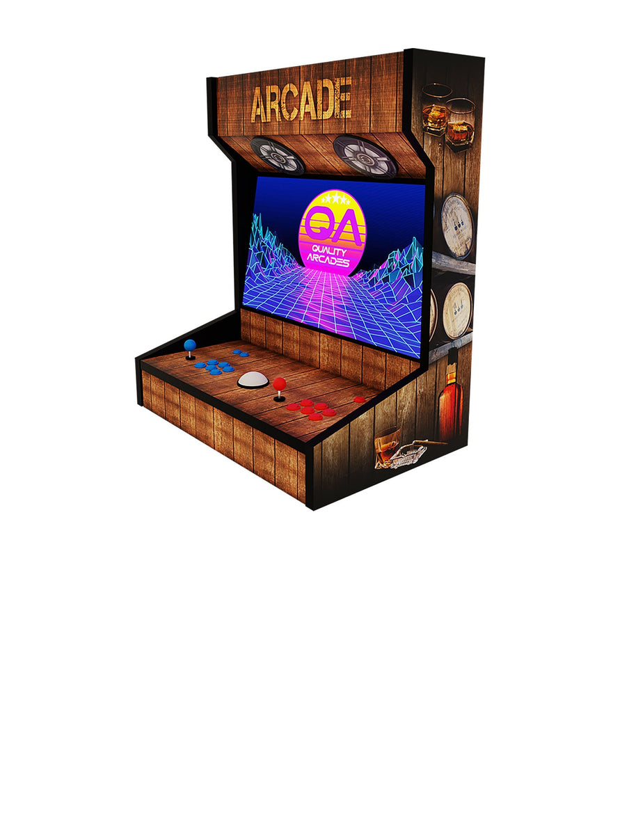 2 Player Wall Mount Arcade Machine (Full Wrap) - Order Online Today ...