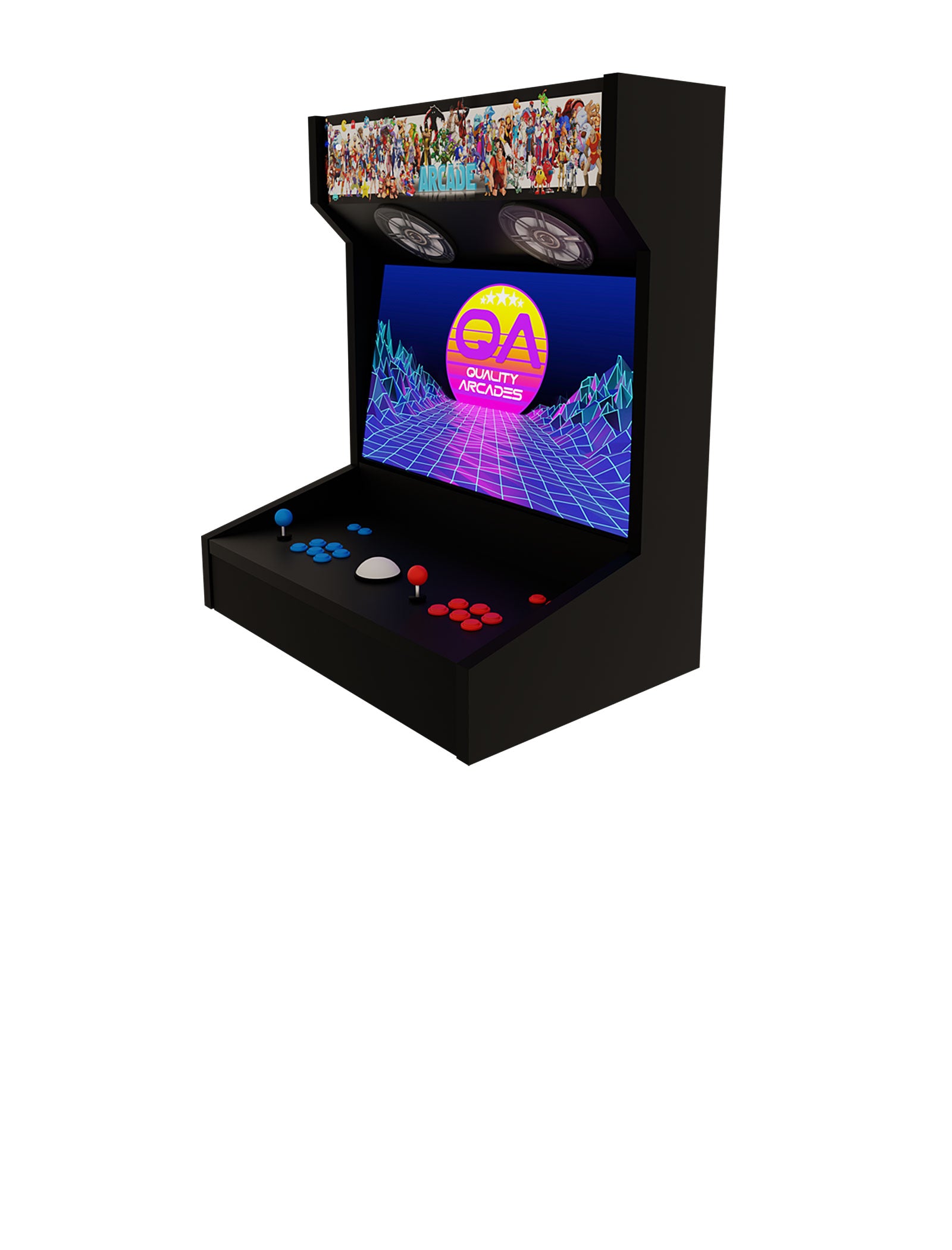 2 Player Wall Mount Arcade Machine - Play over 17,568 Classic Games ...