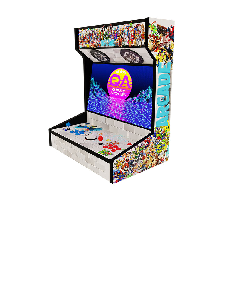 2 Player Wall Mount Arcade Machine (Full Wrap) - Order Online Today ...