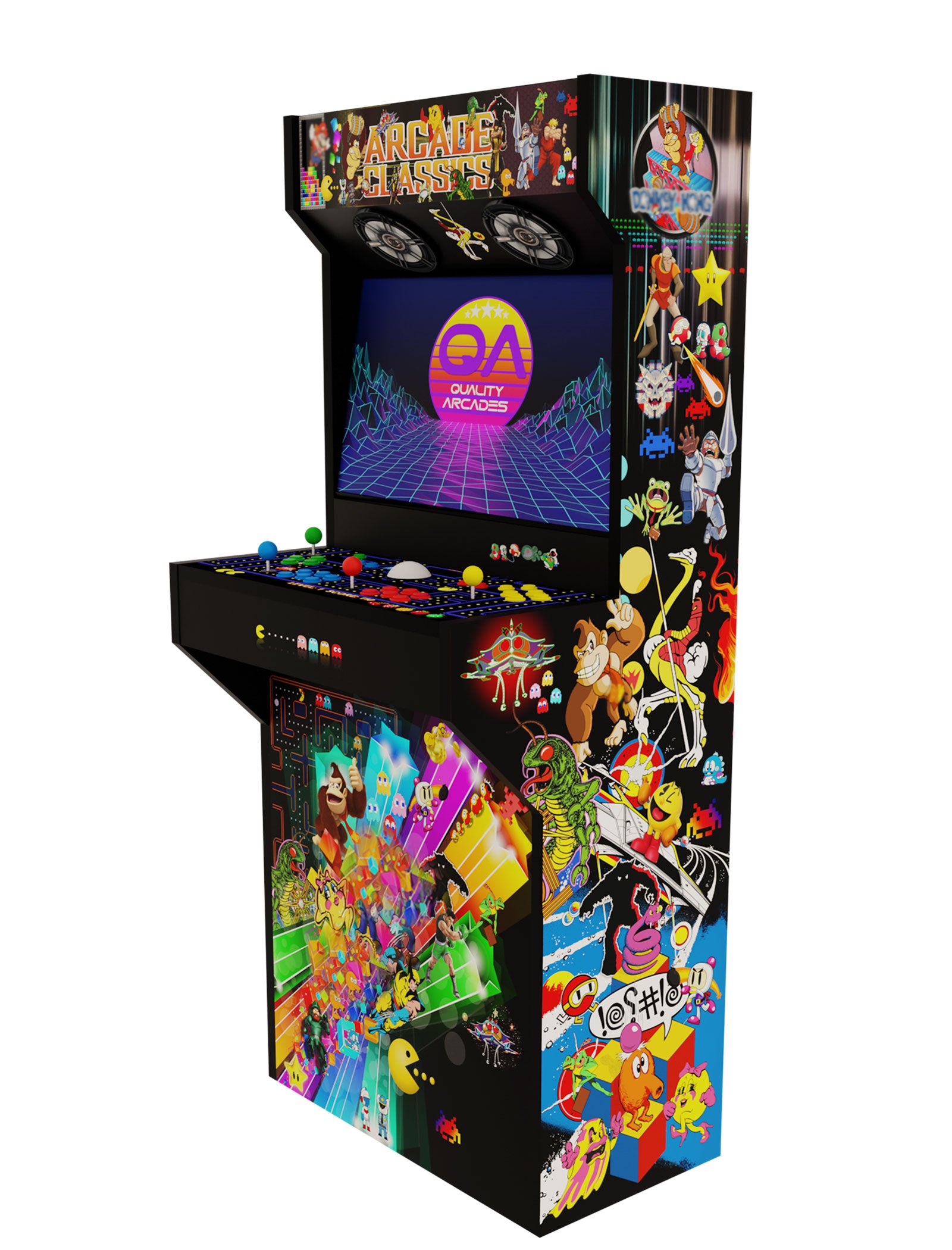 2 Player Arcade Machine - Basic | Quality Arcades